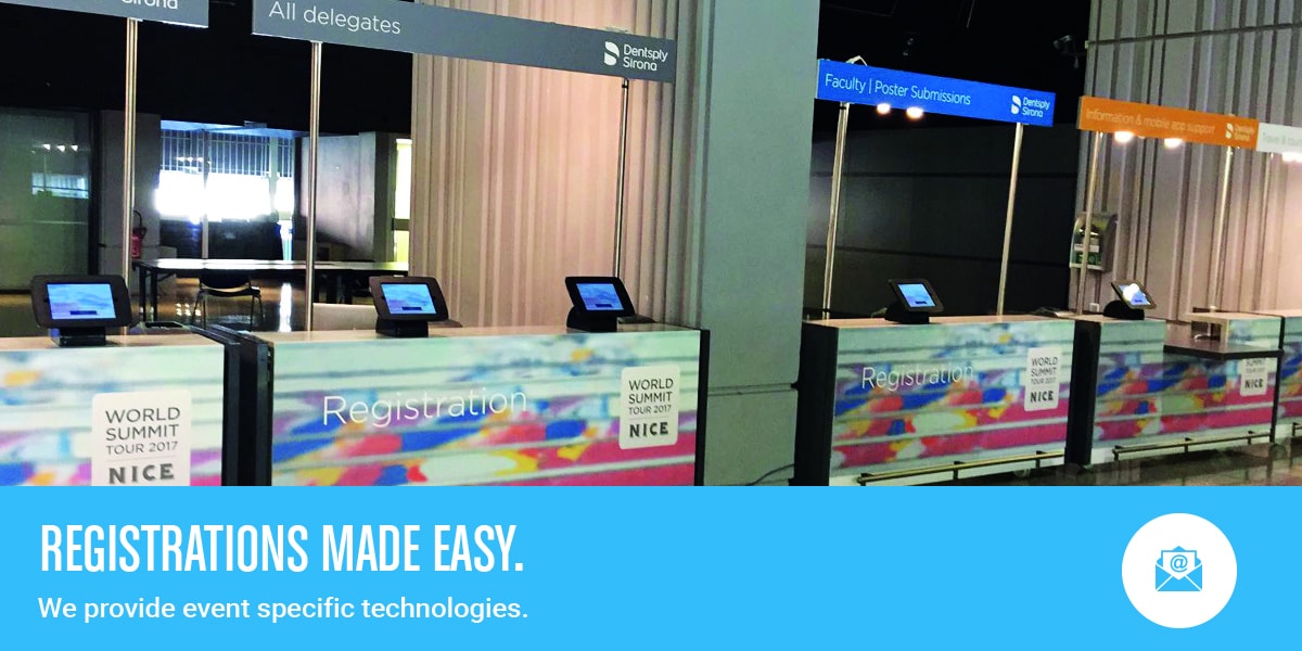 Event Registration Systems – Technology Rental